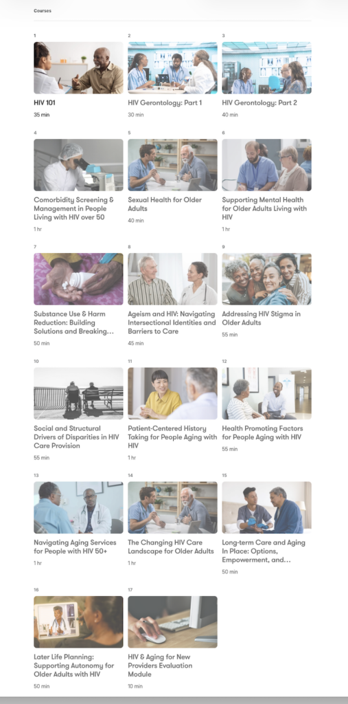 HIV & Aging On-Demand Course - The Collaborative